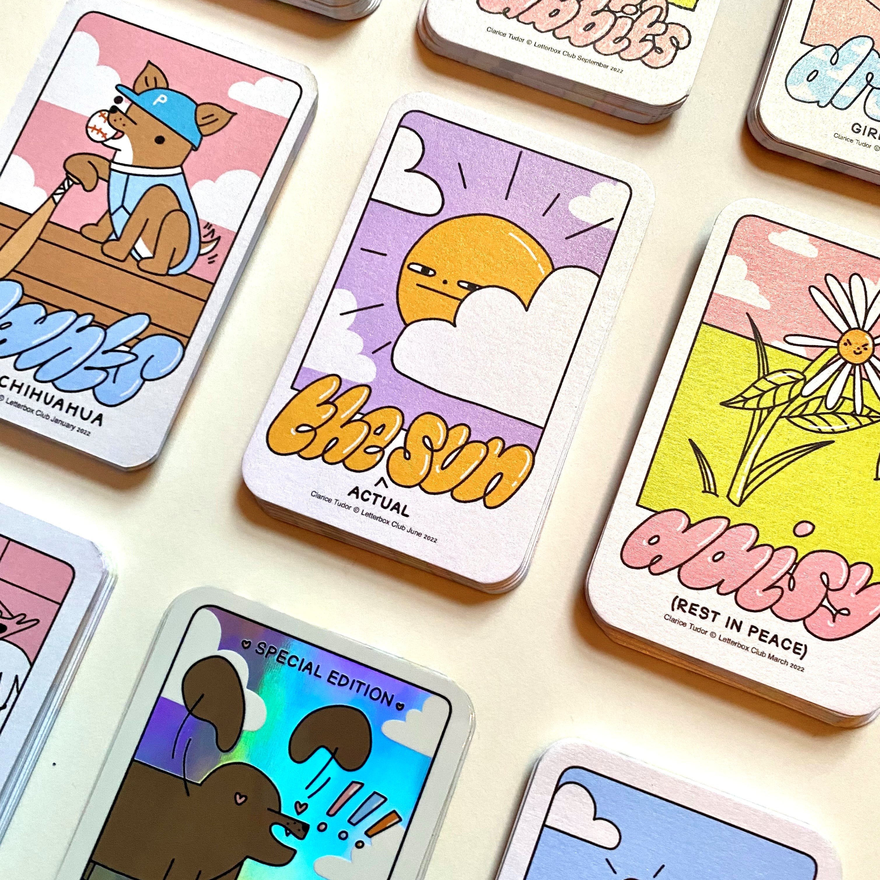 [PATRONS ONLY] Collectible Character Card Lucky Dip – claricetudor